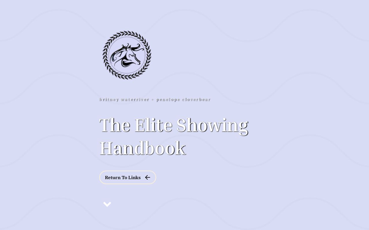 elite showing handbook